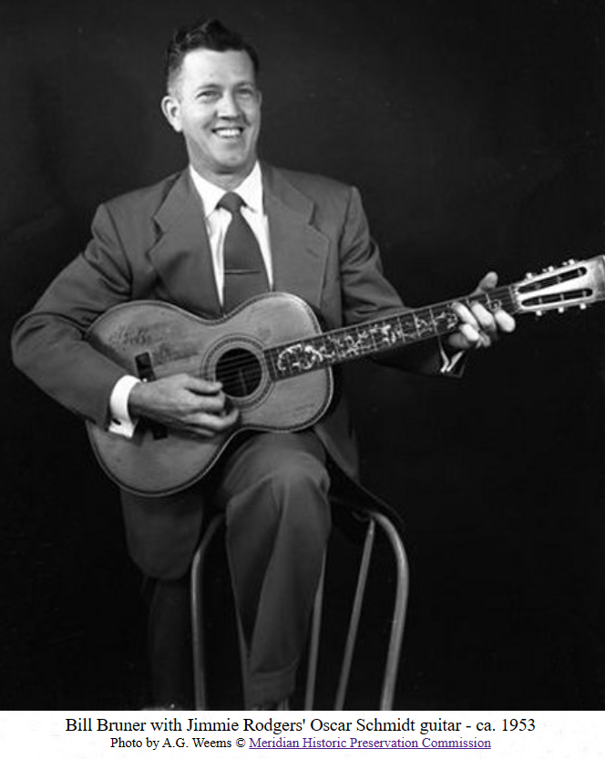 International Guitar Month Part 2: Jimmie Rodgers' Oscar Schmidt Guitar ...
